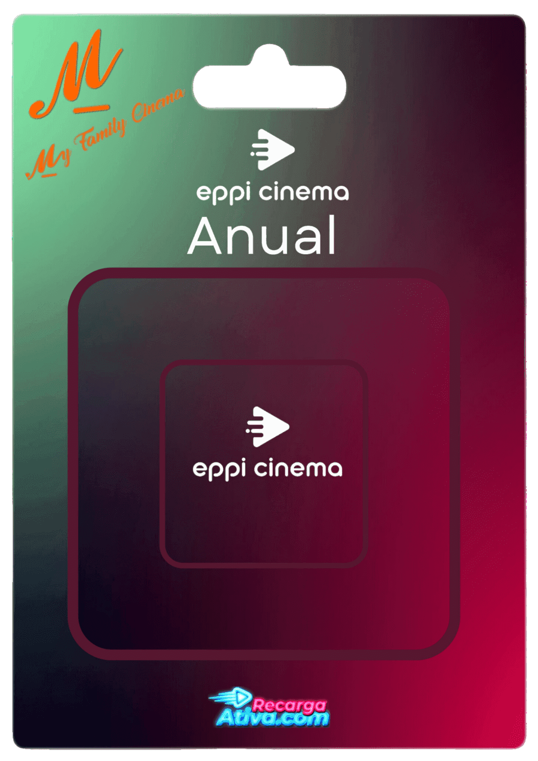 Mrrecarga - Gift Card Eppi Cinema- Anual
